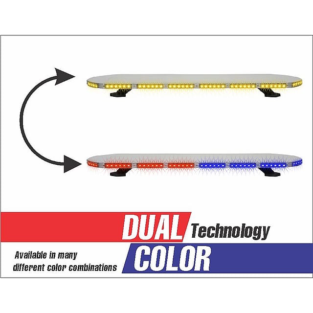 37" Dual Color Enforcer Light Bar